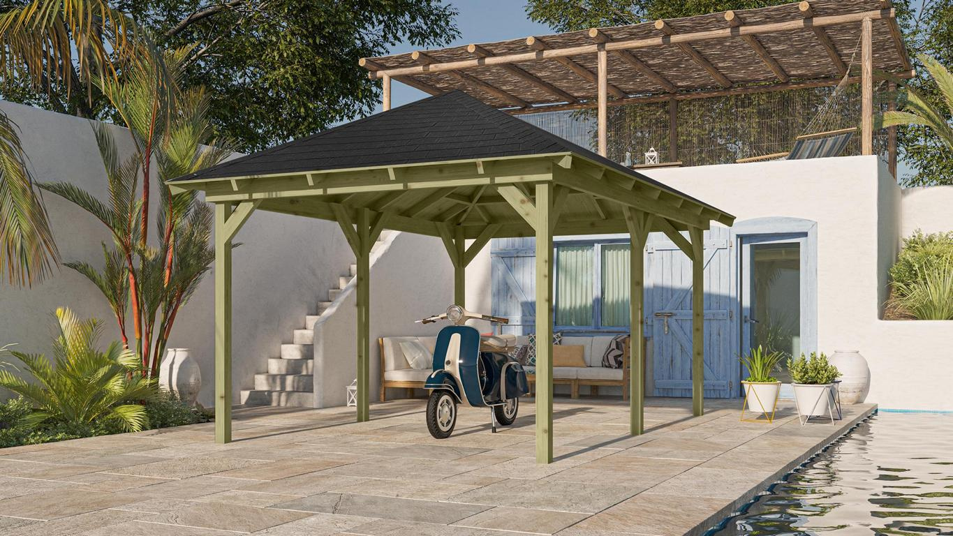 Pavillon Perida im Set - Gartenhäuser - Mein Online Baumarkt 24