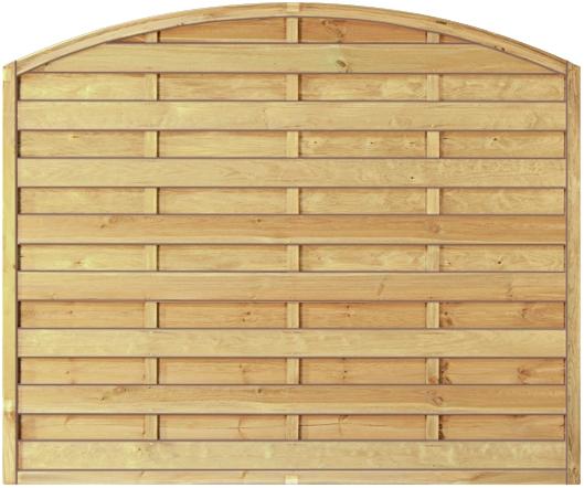 Maxi-Bogen-Serie grün - Gartenholz - Mein Online Baumarkt 24