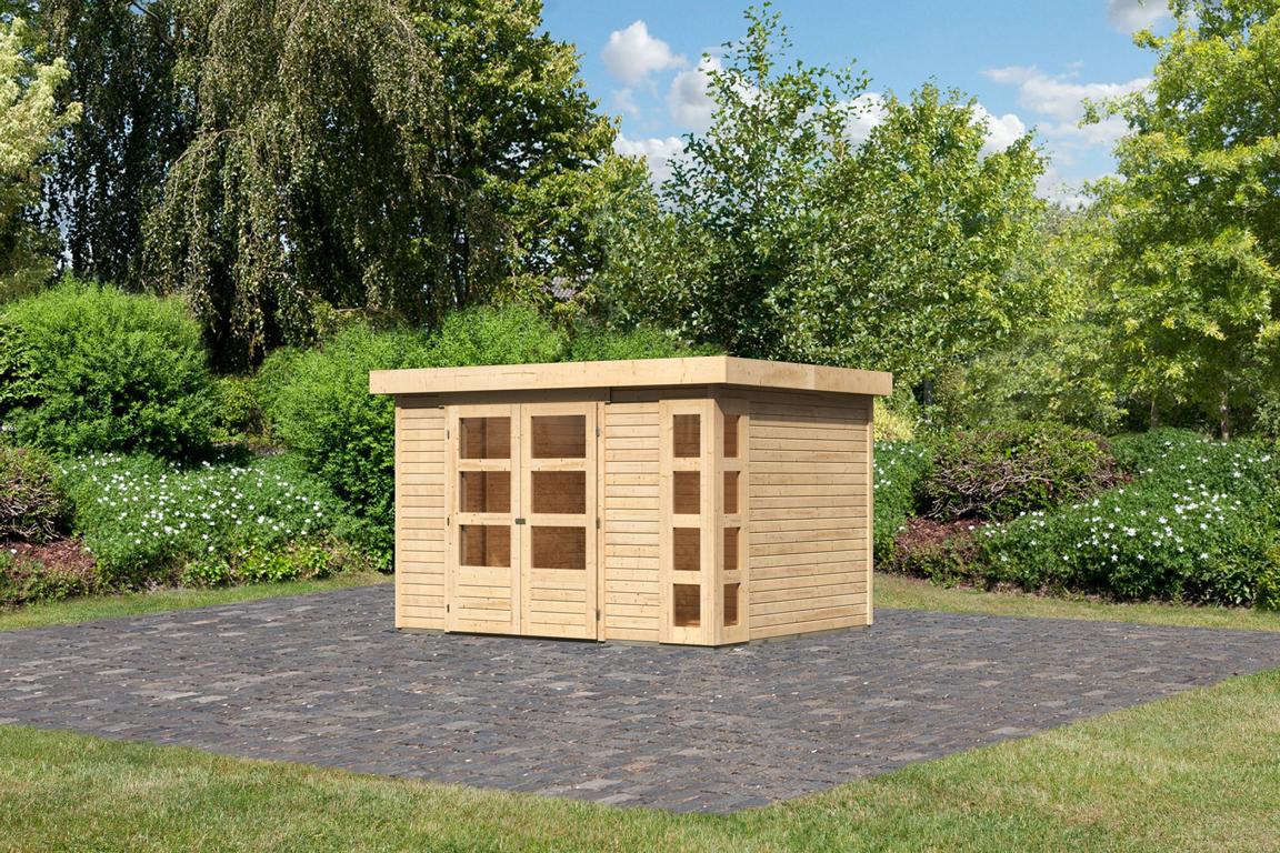 SH Kerko 5 natur 302x242x211cm - Gartenhäuser - Mein Online Baumarkt 24